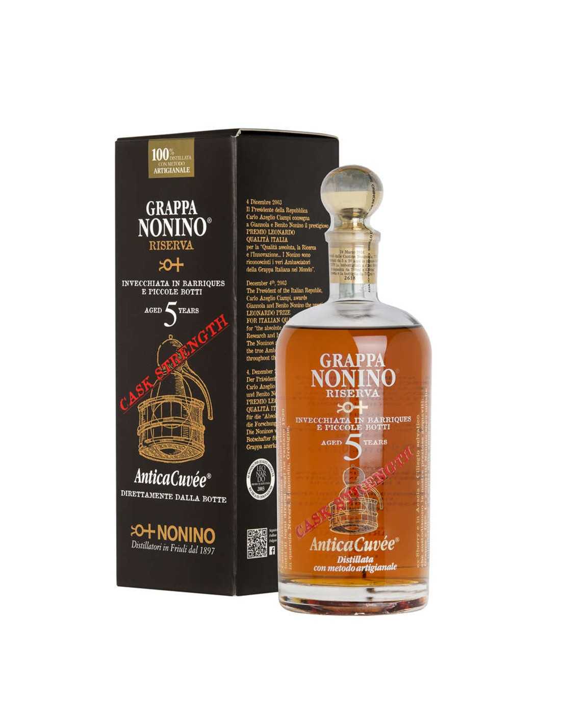 Grappa AnticaCuvée® Riserva Cask Strength Nonino (con astuccio) 70 cl